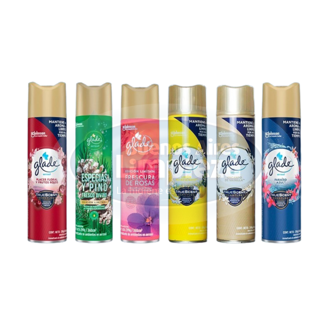 Glade Aerosol - Distribuidora Mayorista de Productos Químicos y artículos de Limpieza